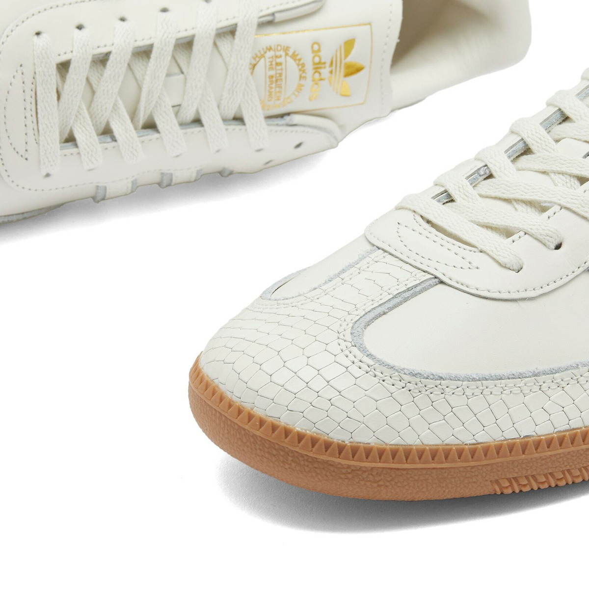 Adidas Samba OG in Core White/Core White/Gum adidas