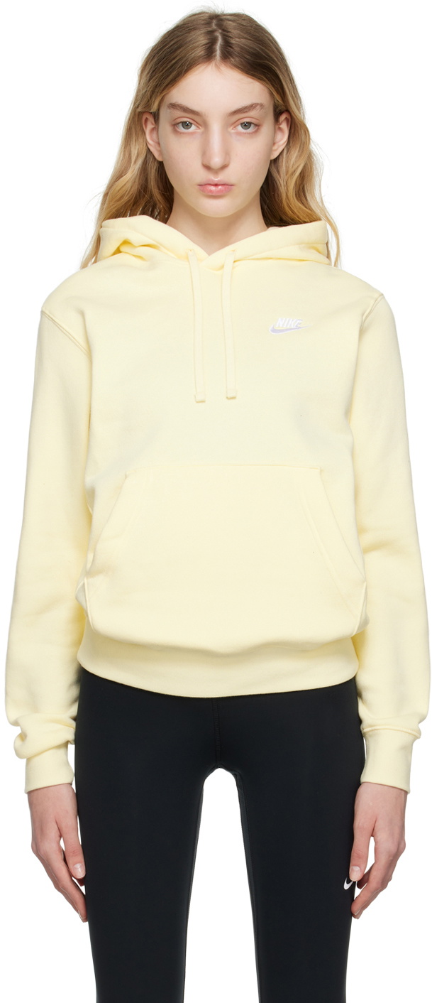 Nike Yellow Embroidered Hoodie Nike