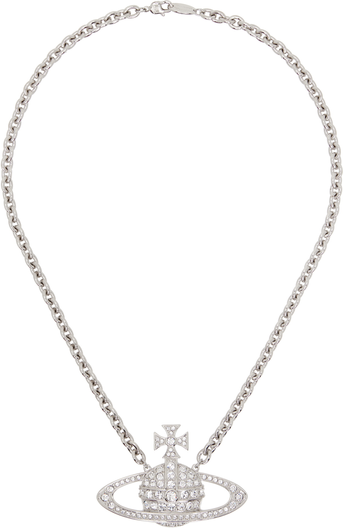 Vivienne Westwood Silver Bas Relief Necklace Vivienne Westwood
