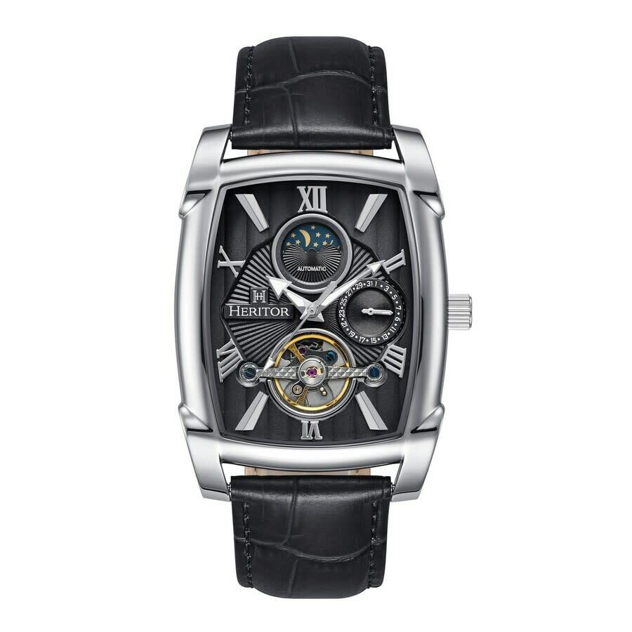 Heritor Valentin Automatic Black Dial Mens Watch HERHS4401 Heritor