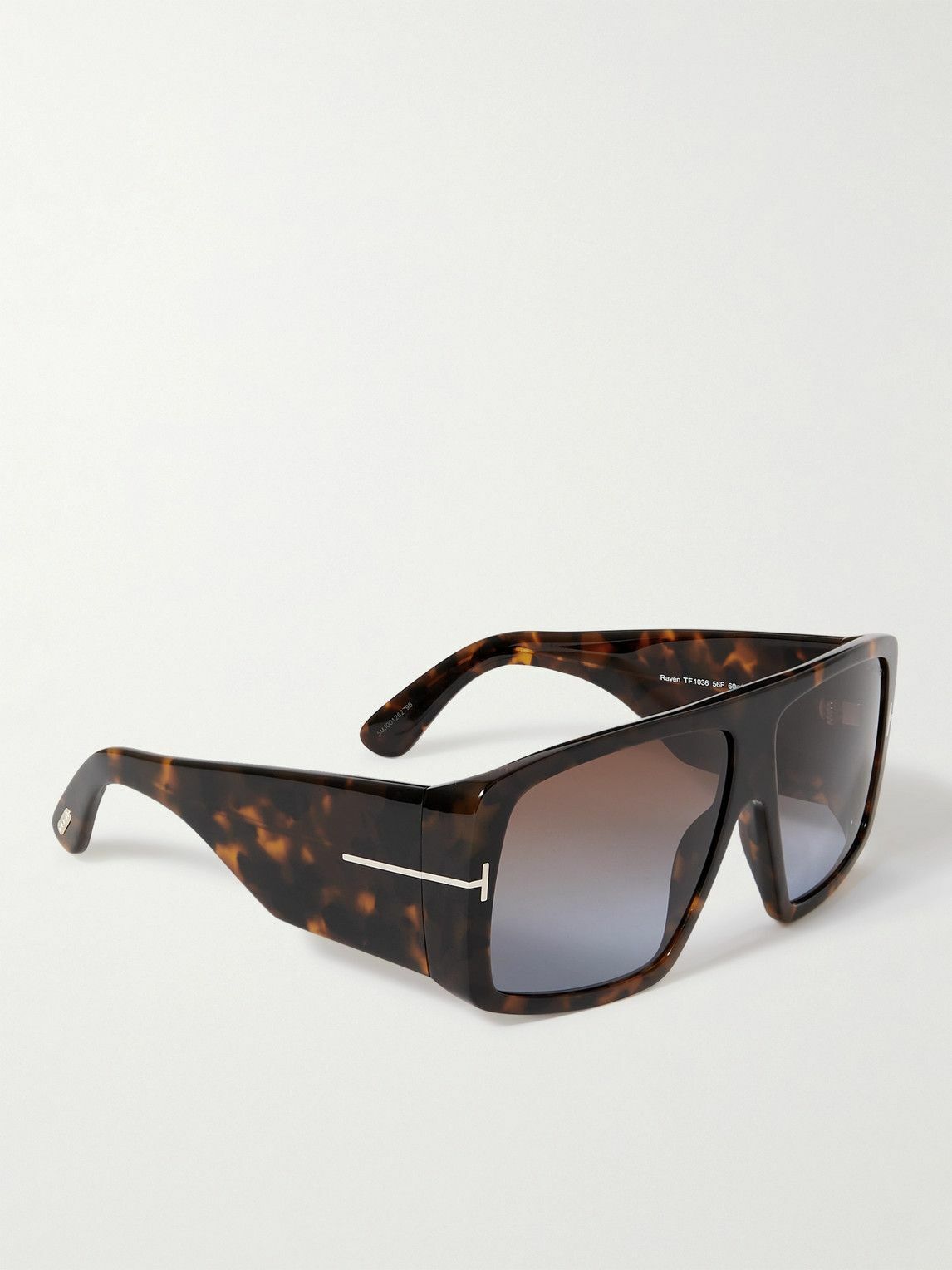 Tom Ford Square Frame Tortoiseshell Acetate Sunglasses Tom Ford