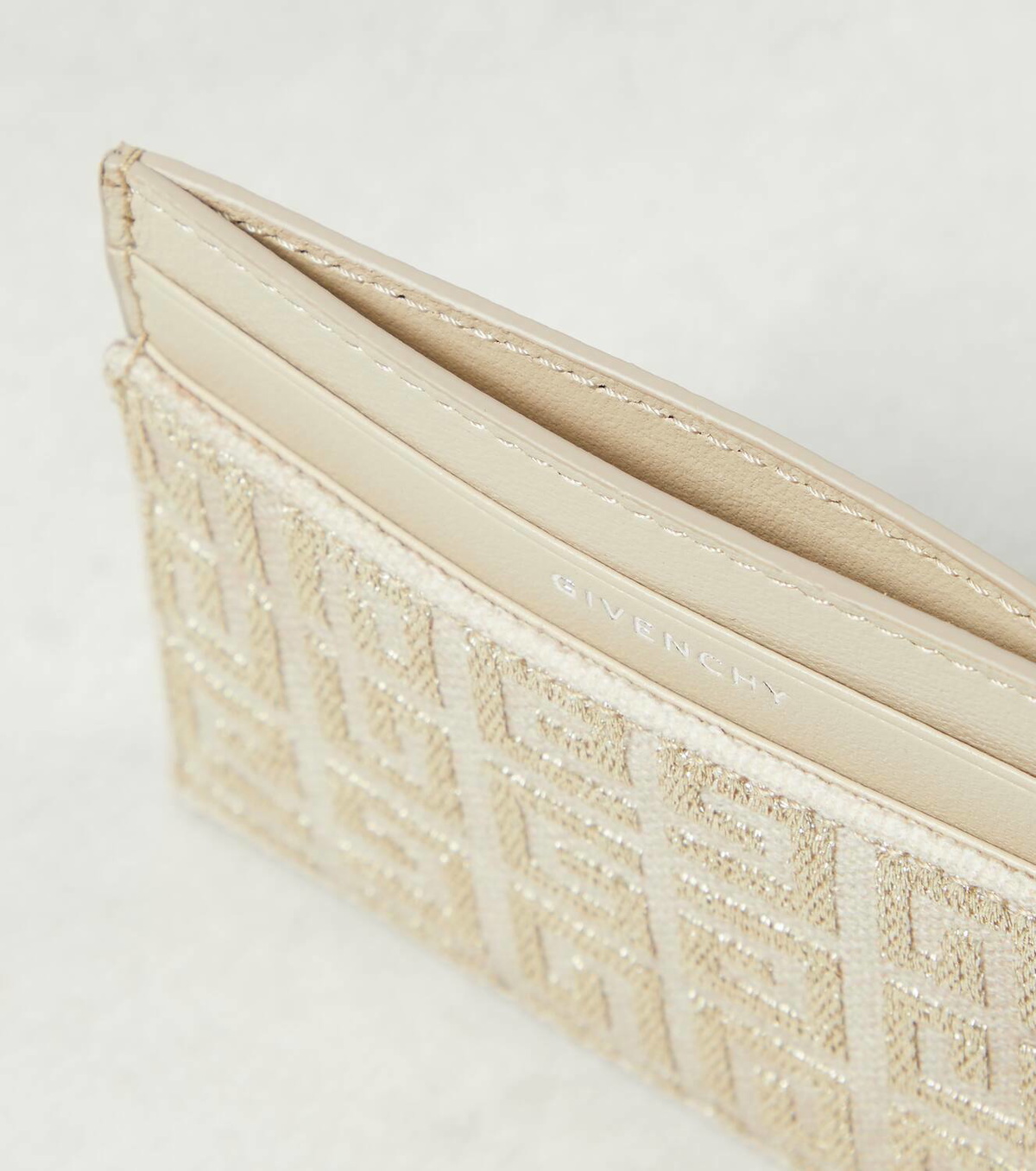Givenchy Giv Cut embroidered card holder Givenchy