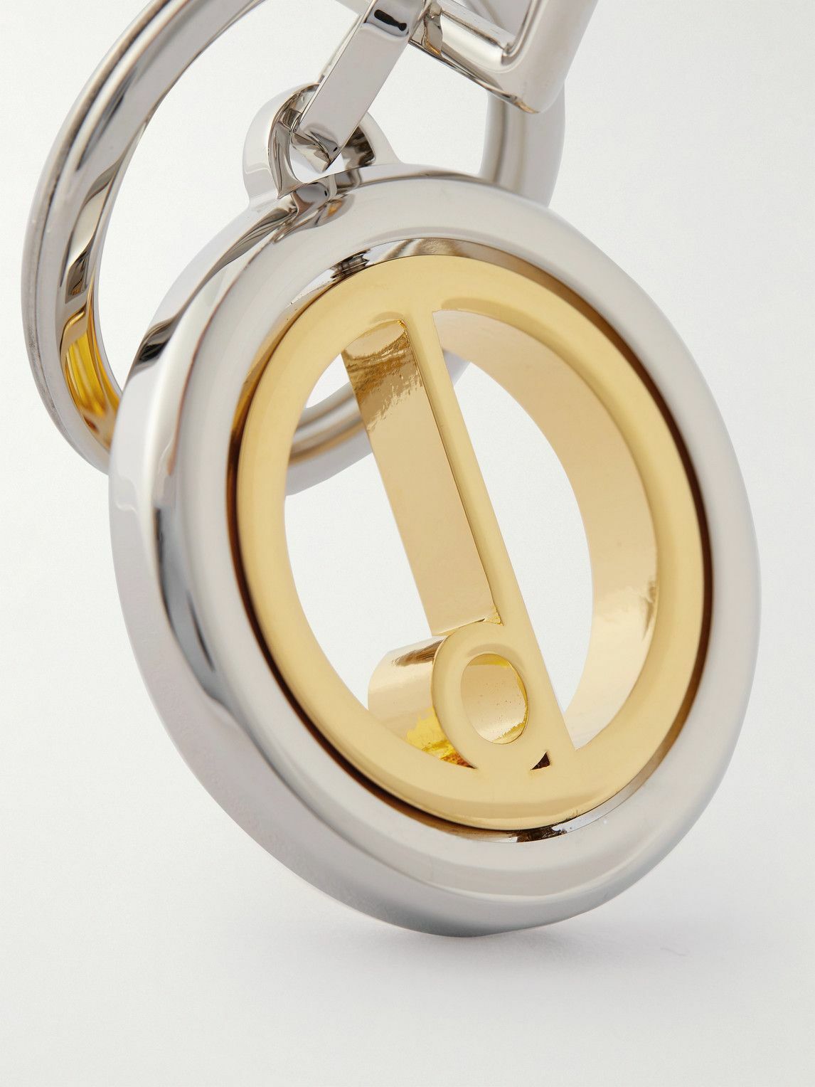 Dunhill - Palladium- and Gold-Plated Key Fob Dunhill