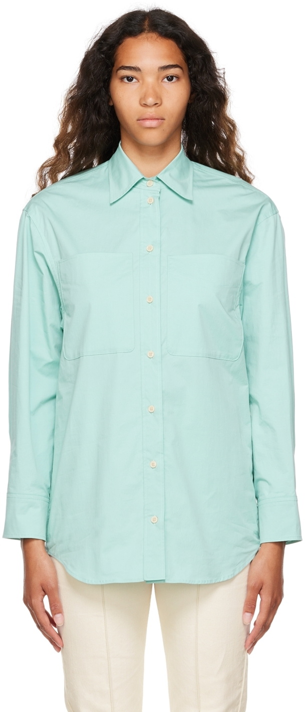 Isabel Marant Blue Orixia Shirt Isabel Marant