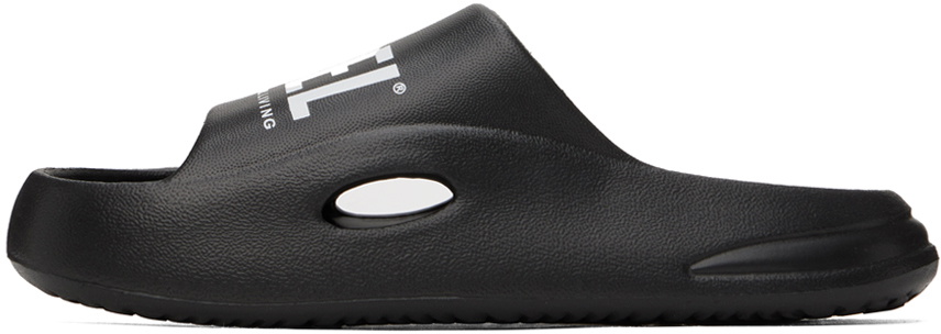 Diesel Kids Black Chunky Slides Diesel