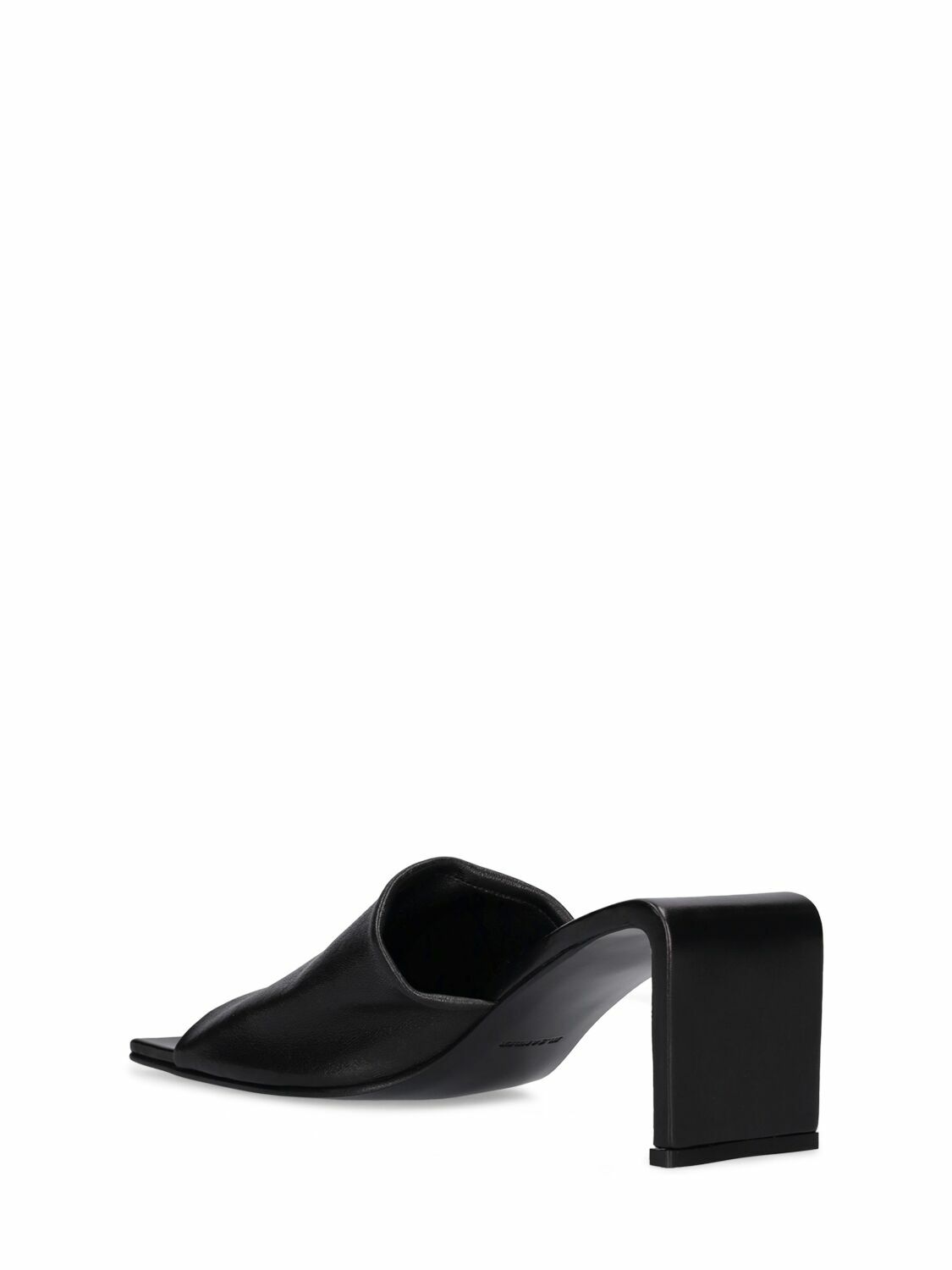 JIL SANDER - 65mm Leather Sandal Mules Jil Sander