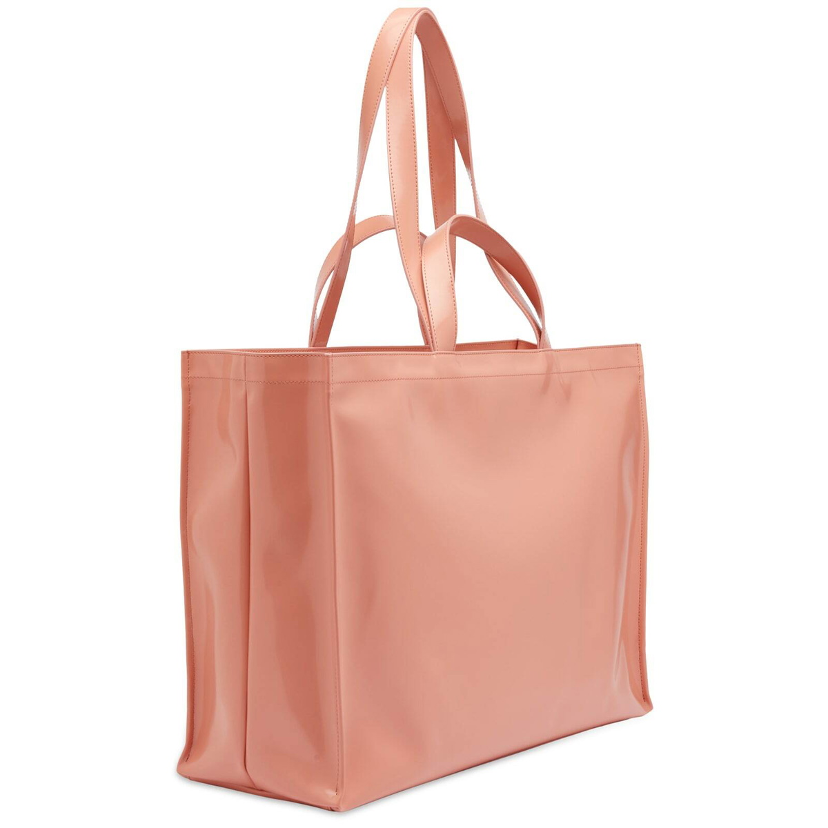 Acne Studios Women's Logo Shopper EW in Salmon Pink Acne Studios