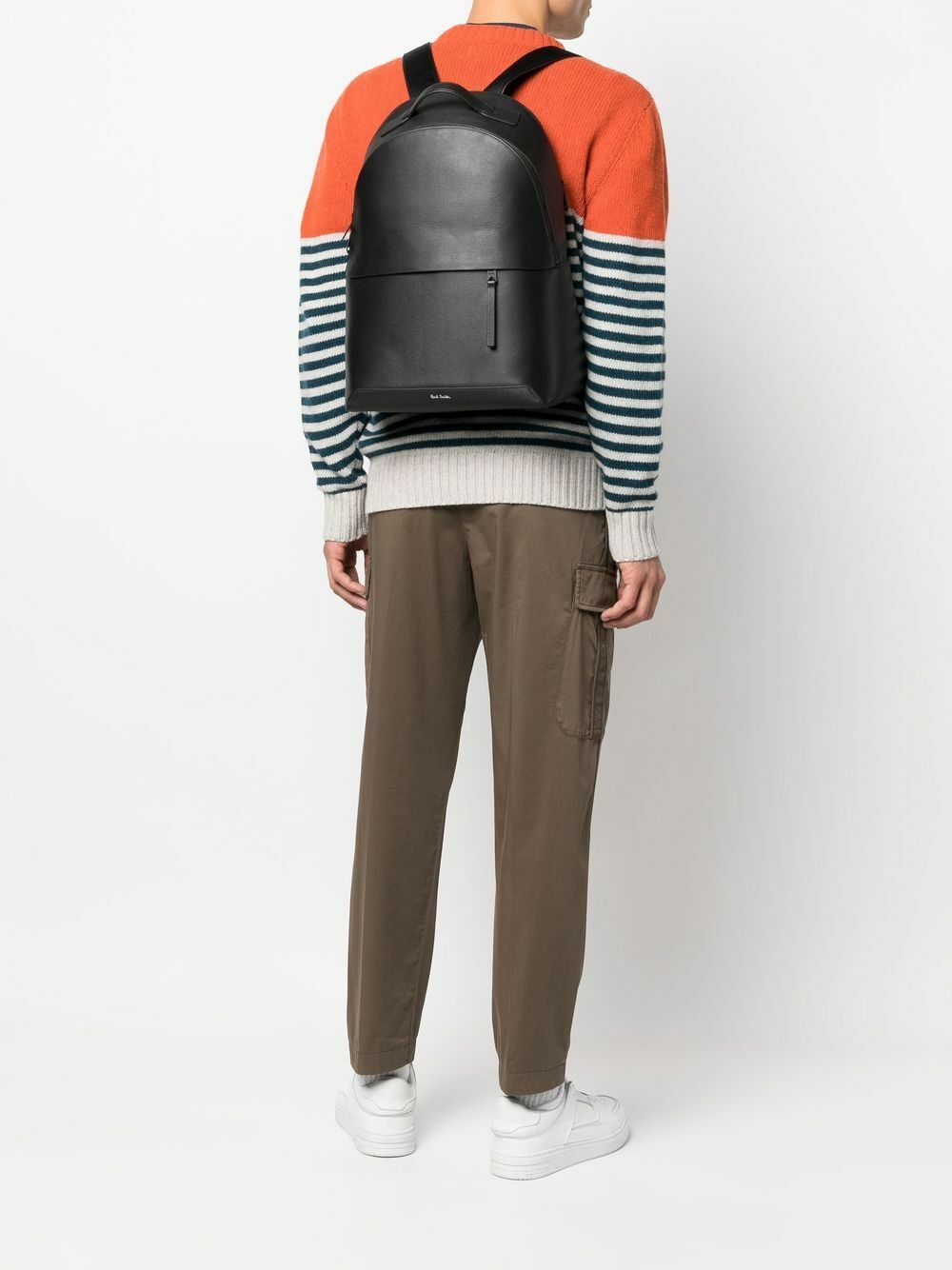 PAUL SMITH - Leather Backpack Paul Smith