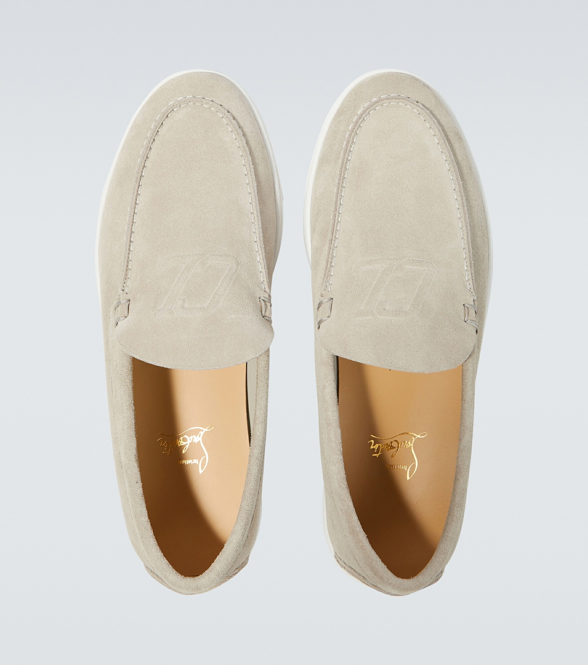 Christian Louboutin - Suede loafers Christian Louboutin