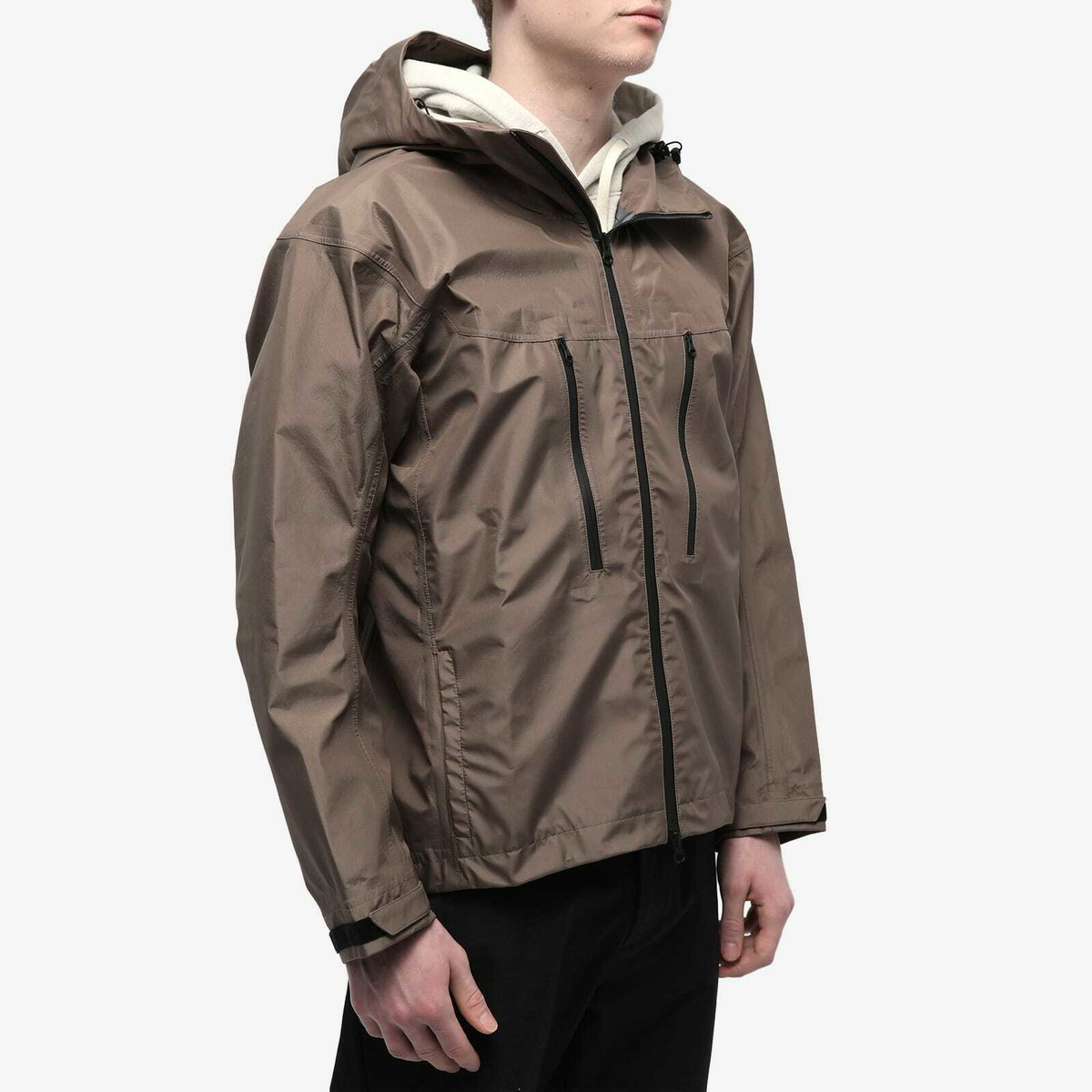 GR10K Men's Stash Shell 3L Jacket in Tortora GR10K