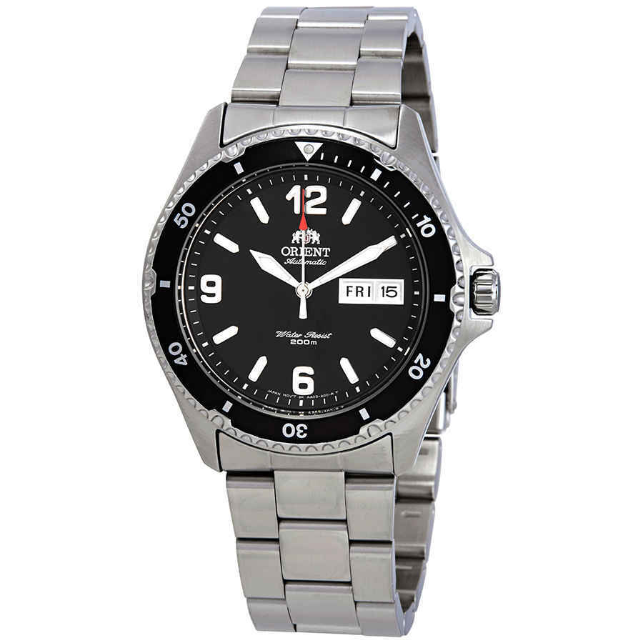 Orient Mako II Automatic Black Dial Mens Watch FAA02001B9 Orient