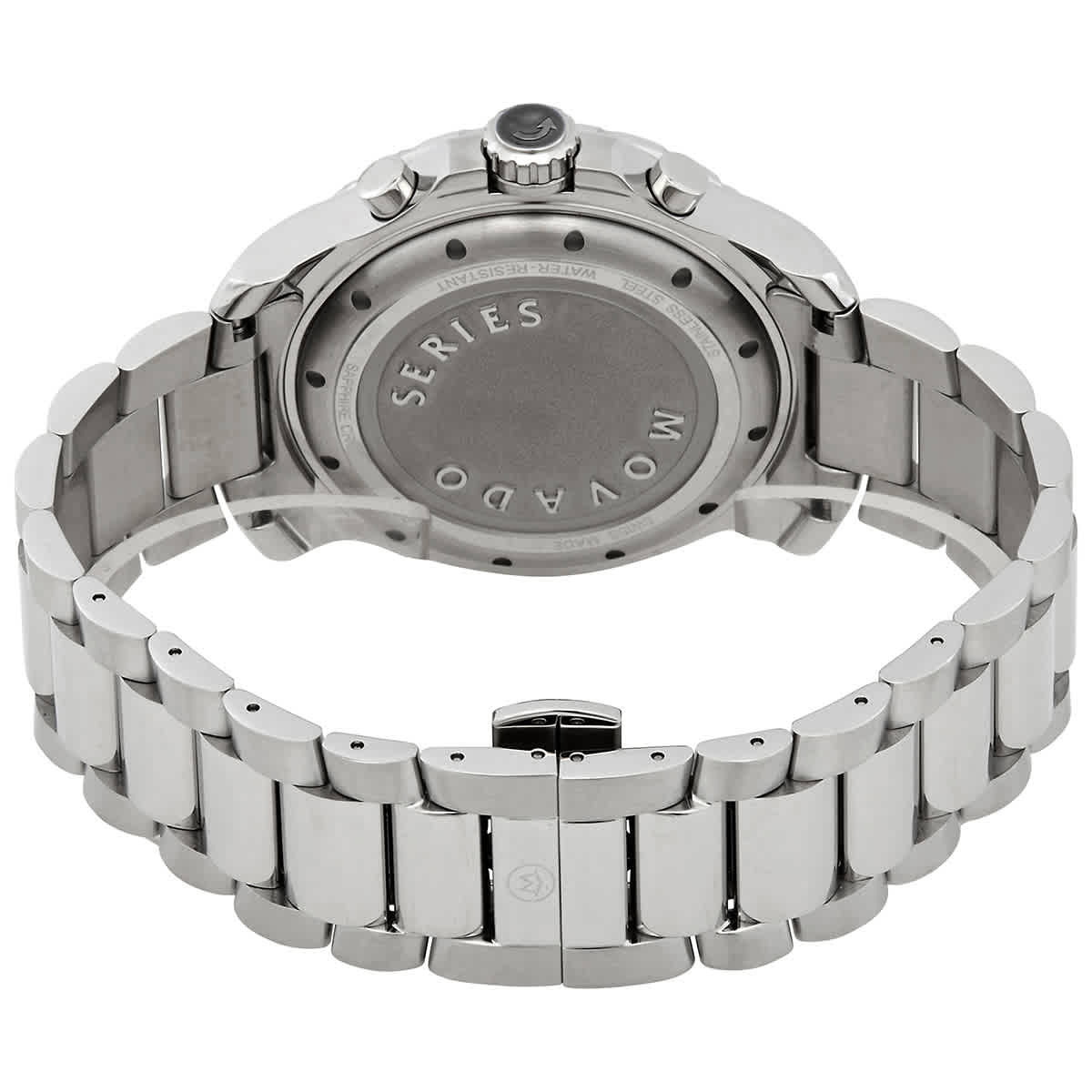 Movado Series 800 Chronograph Quartz Green Dial Mens Watch 2600179 Movado