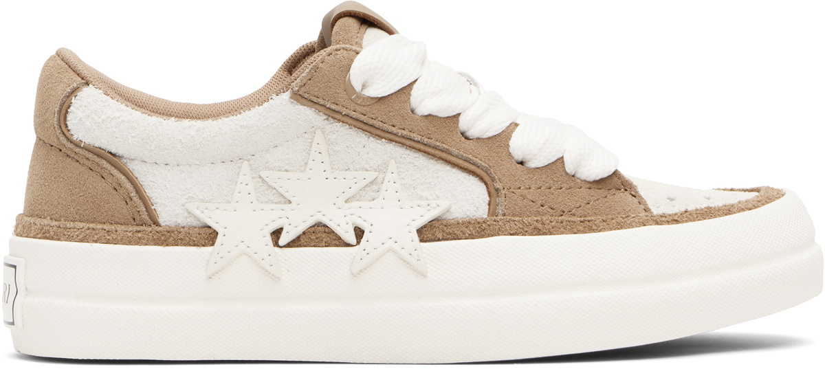 AMIRI Beige Sunset Skate Sneakers Amiri
