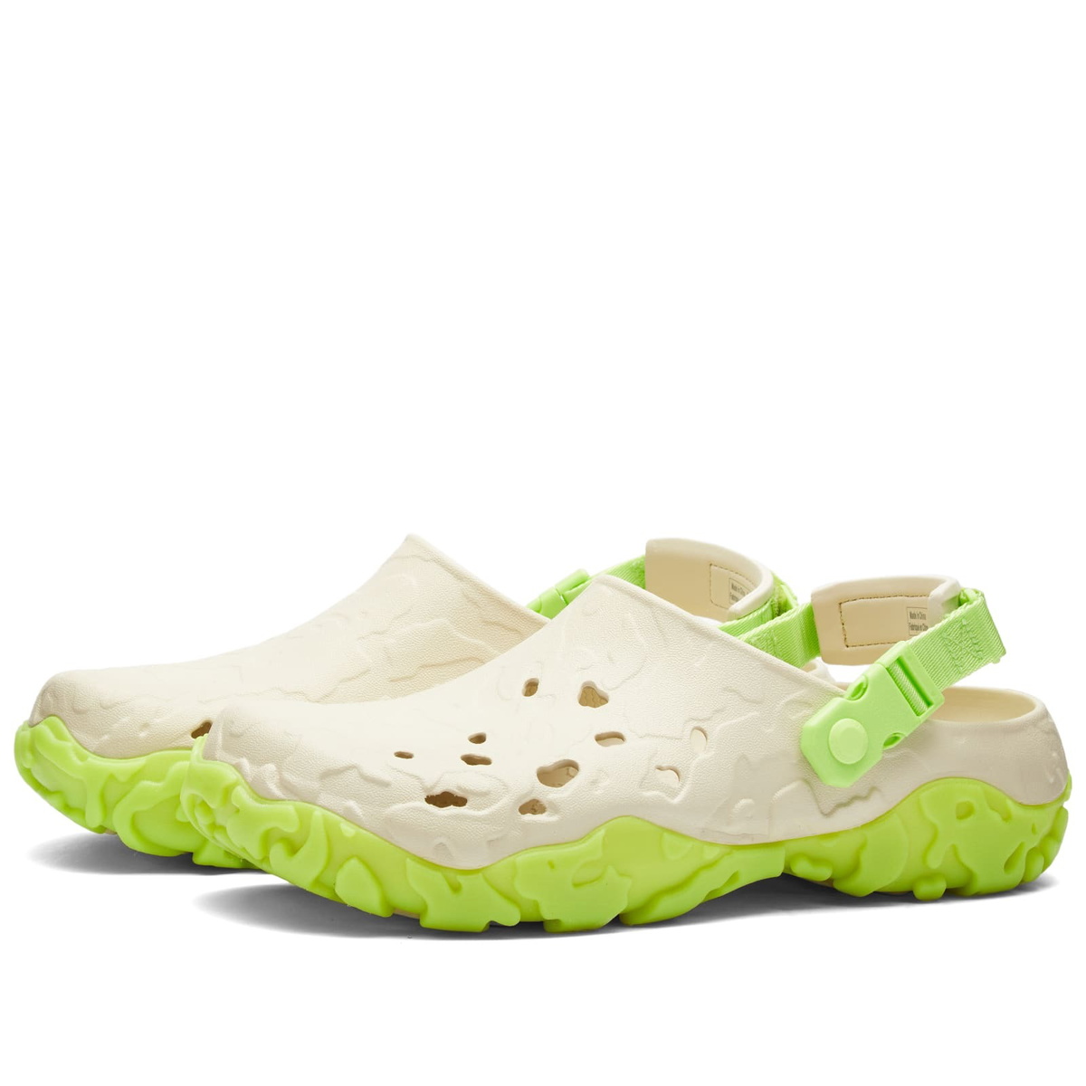 Crocs All-Terrain Atlas Clog in Bone/Limeade Crocs