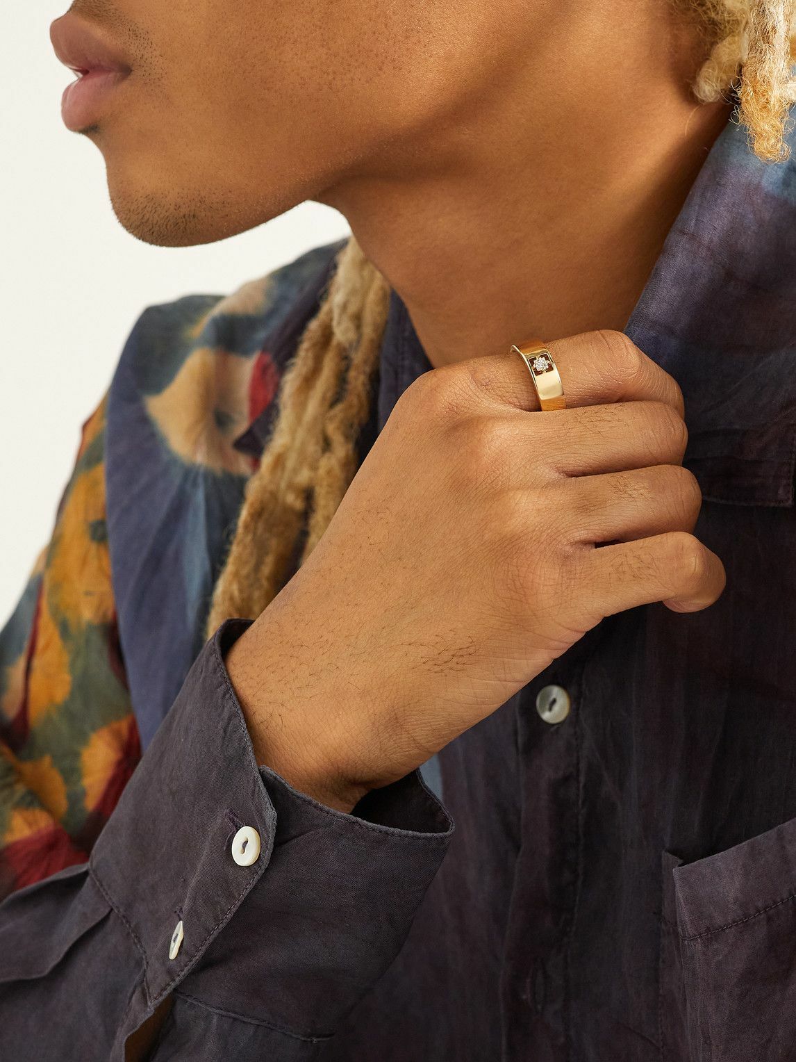 Suzanne Kalan - Gold Diamond Ring - Gold Suzanne Kalan