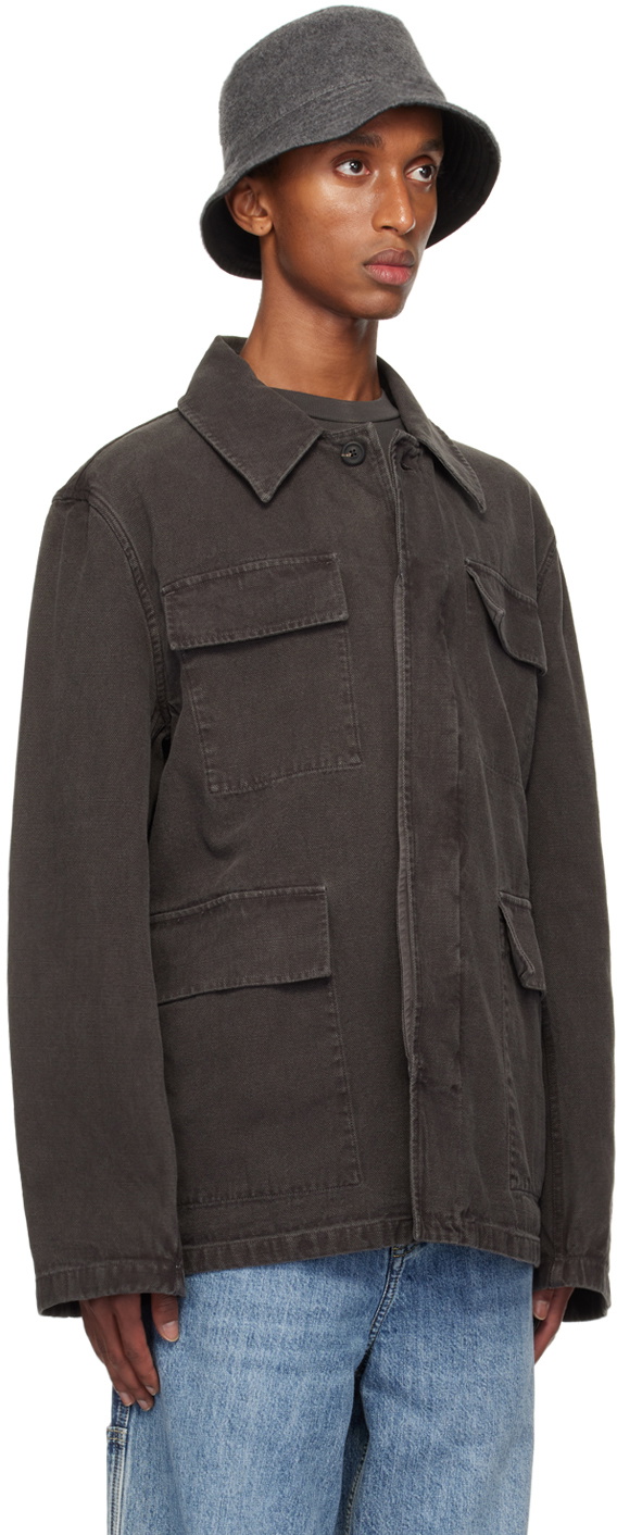 OUR LEGACY Black Uniform Denim Jacket Our Legacy