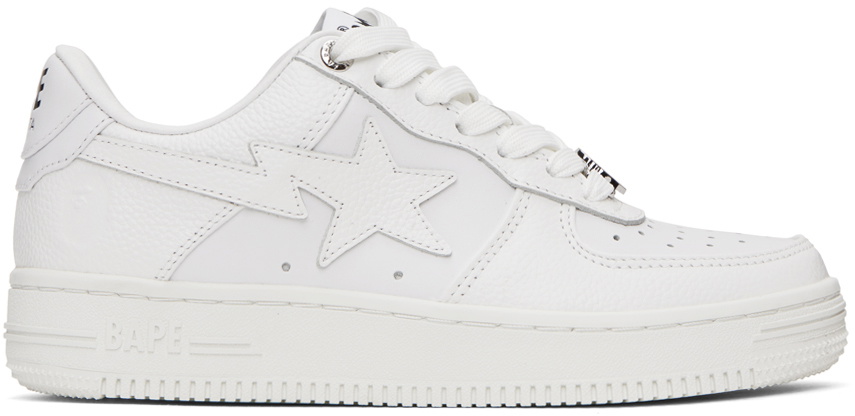 BAPE White STA #6 Sneakers A Bathing Ape