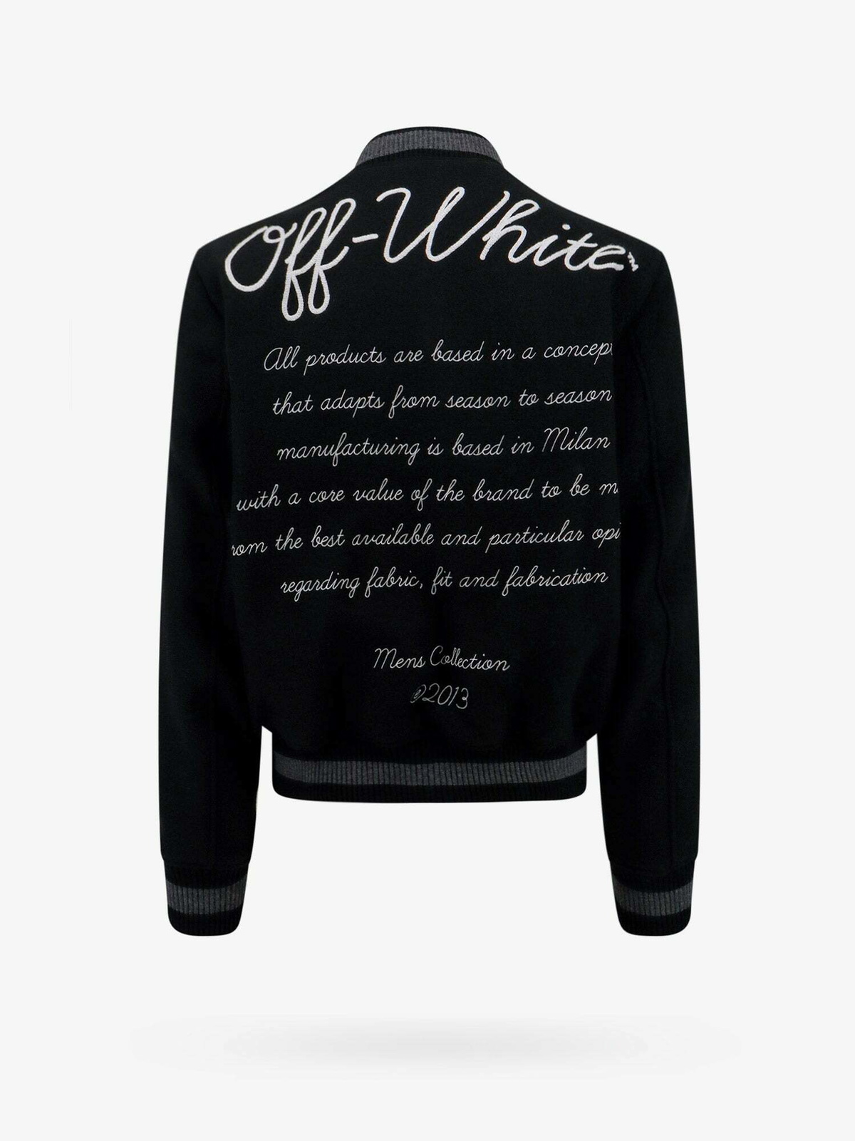 Off White Jacket Black Mens Off-White