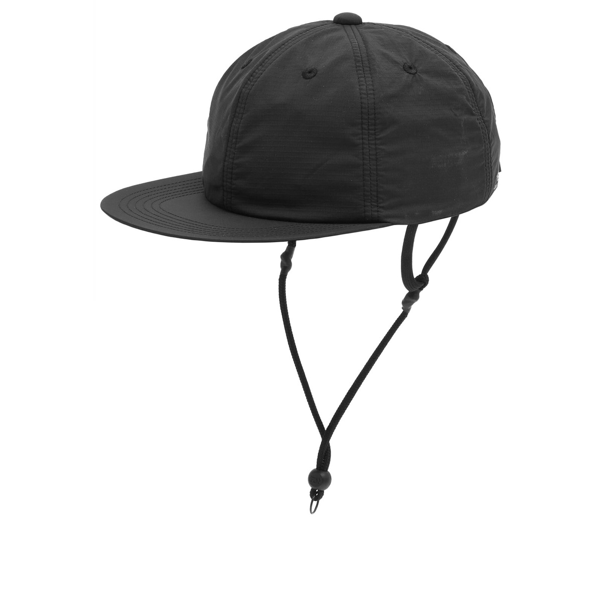DAIWA Men's Tech Travel 6-Panel Cap in Black DAIWA
