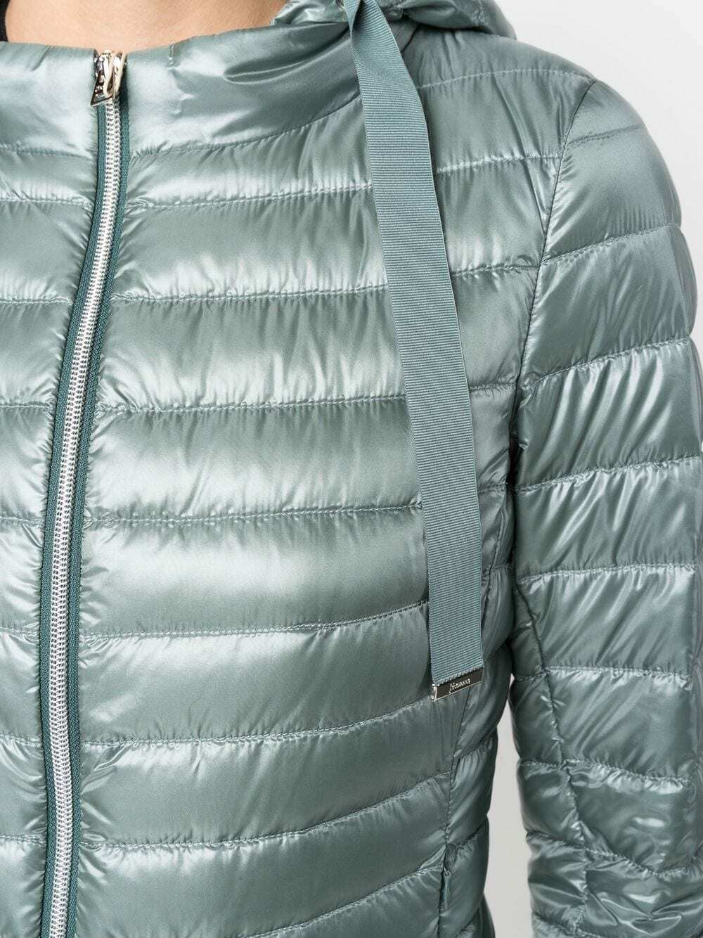 HERNO - Nylon Ultralight Hooded Down Jacket Herno