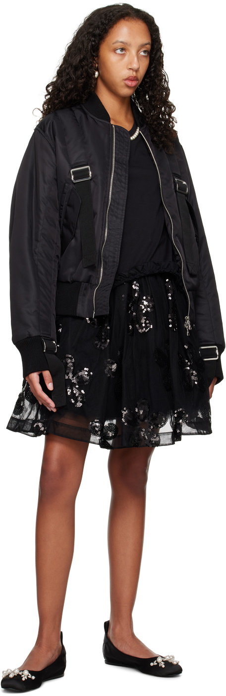 Simone Rocha Silver Pearl Heart Earrings Simone Rocha