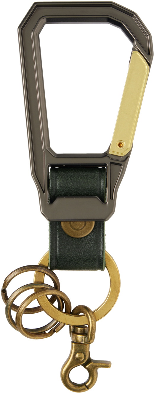 master-piece Green & Gunmetal Lanyard Keychain Master-Piece Co