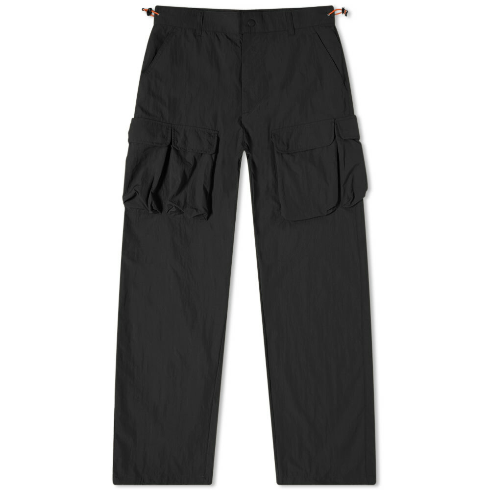 Uniform Bridge Men's Nylon Multi Pocket Pant in Black Uniform Bridge