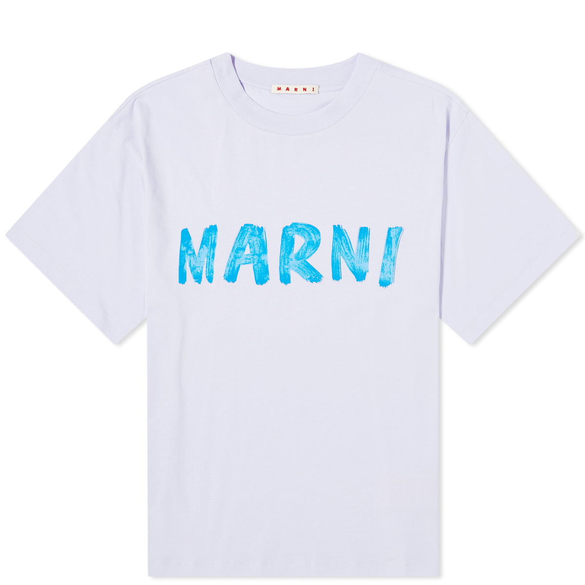 Marni Women's Logo T-Shirt in Thistle Marni