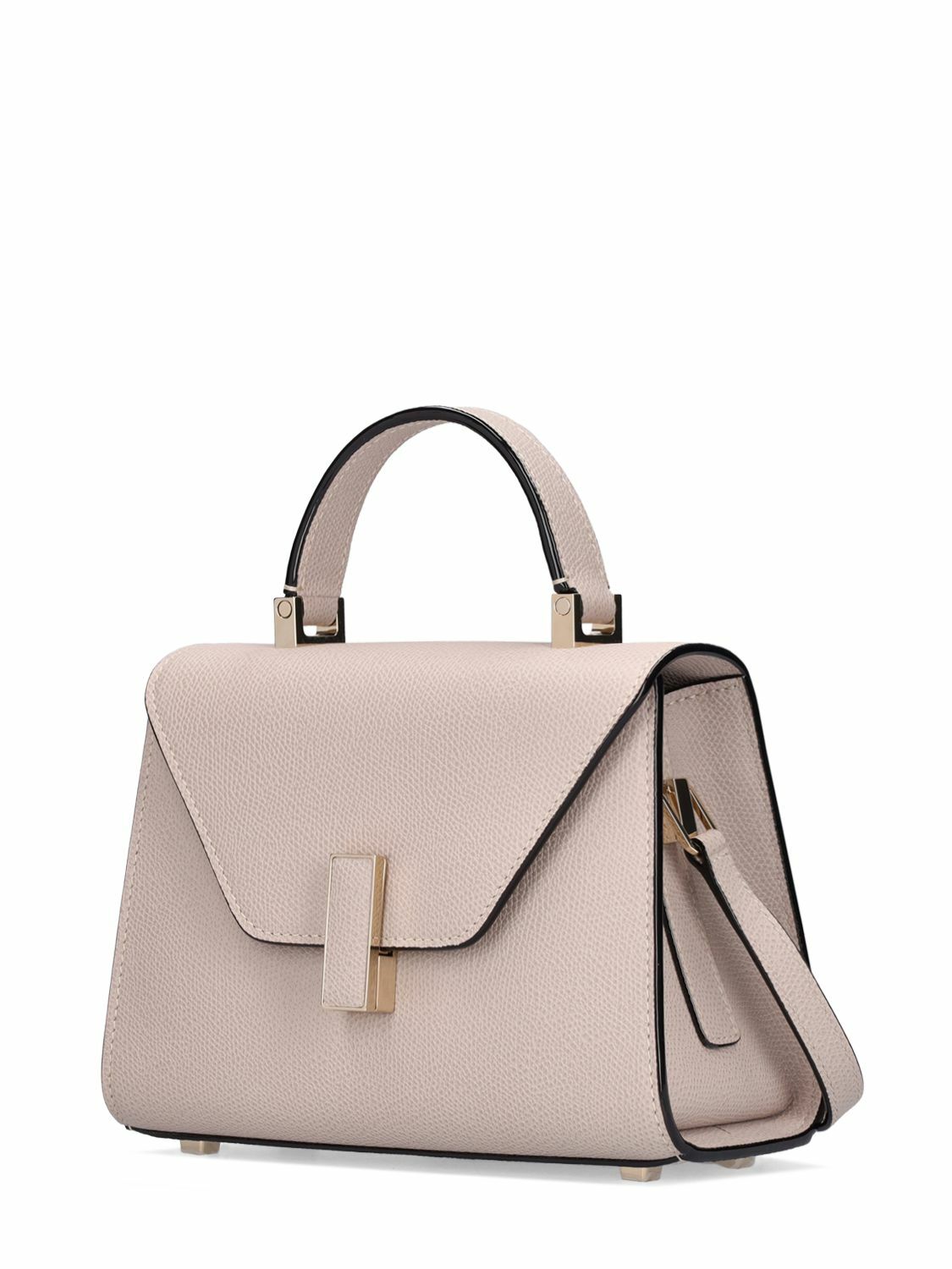 VALEXTRA - Micro Iside Grained Leather Bag Valextra