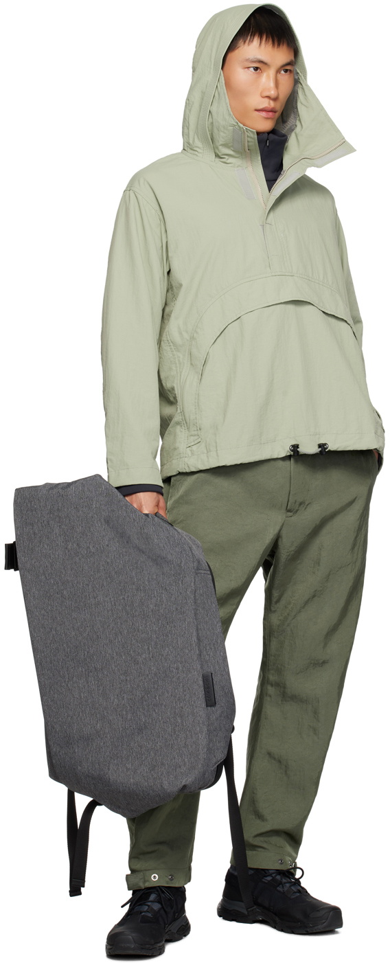 Côte&Ciel Gray Large Isar Backpack Cote & Ciel