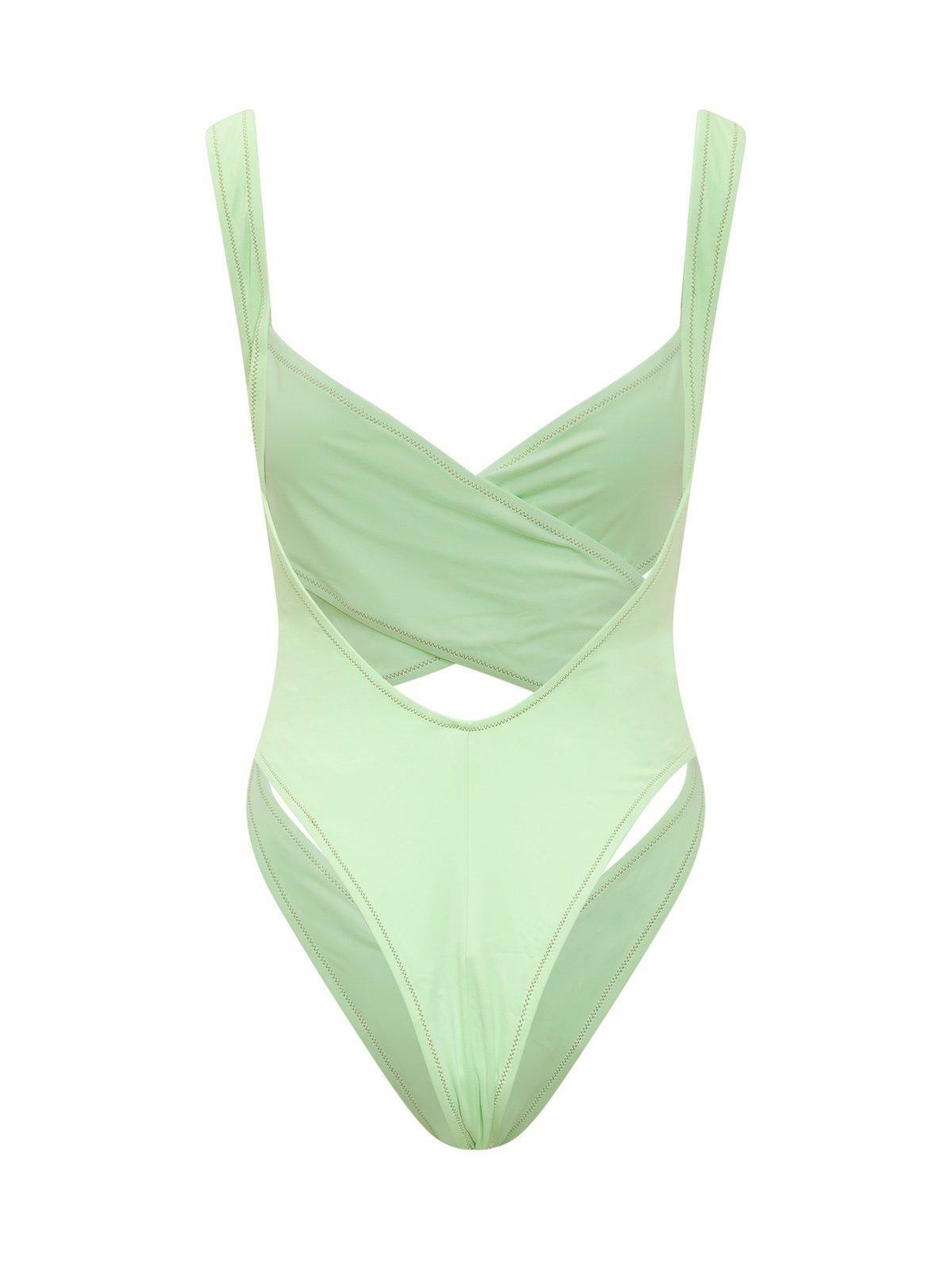 Reina Olga Exotica Cut-out Open Back Swimsuit Reina Olga