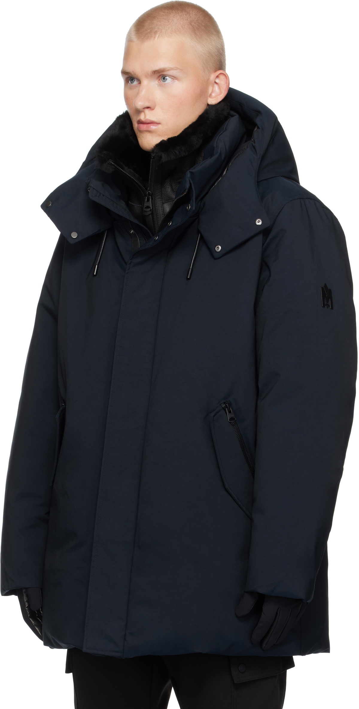 MACKAGE Navy Sullivan Down Coat Mackage