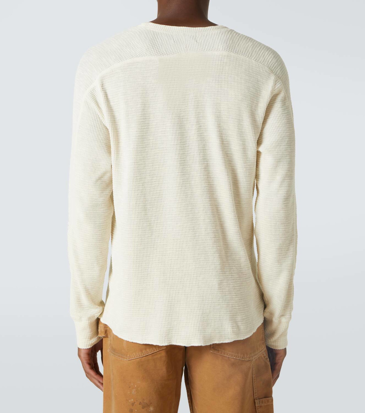 RRL Waffle-knit cotton sweater RRL