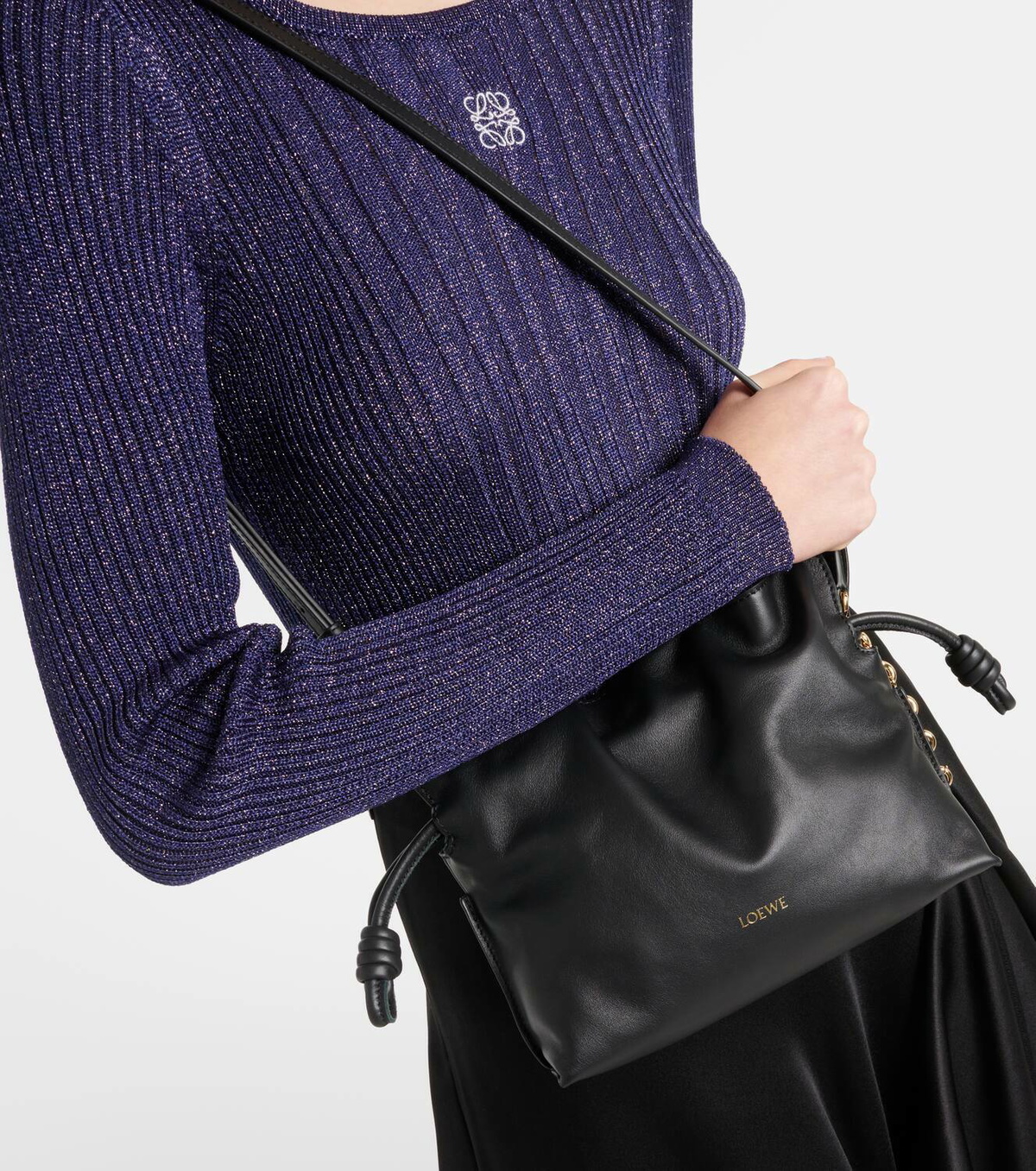 Loewe Flamenco Mini leather clutch Loewe