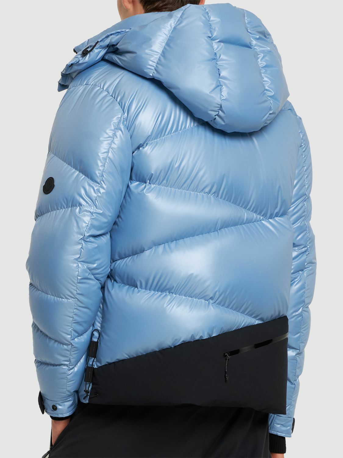 MONCLER - Yonne Shiny Tech Down Jacket Moncler
