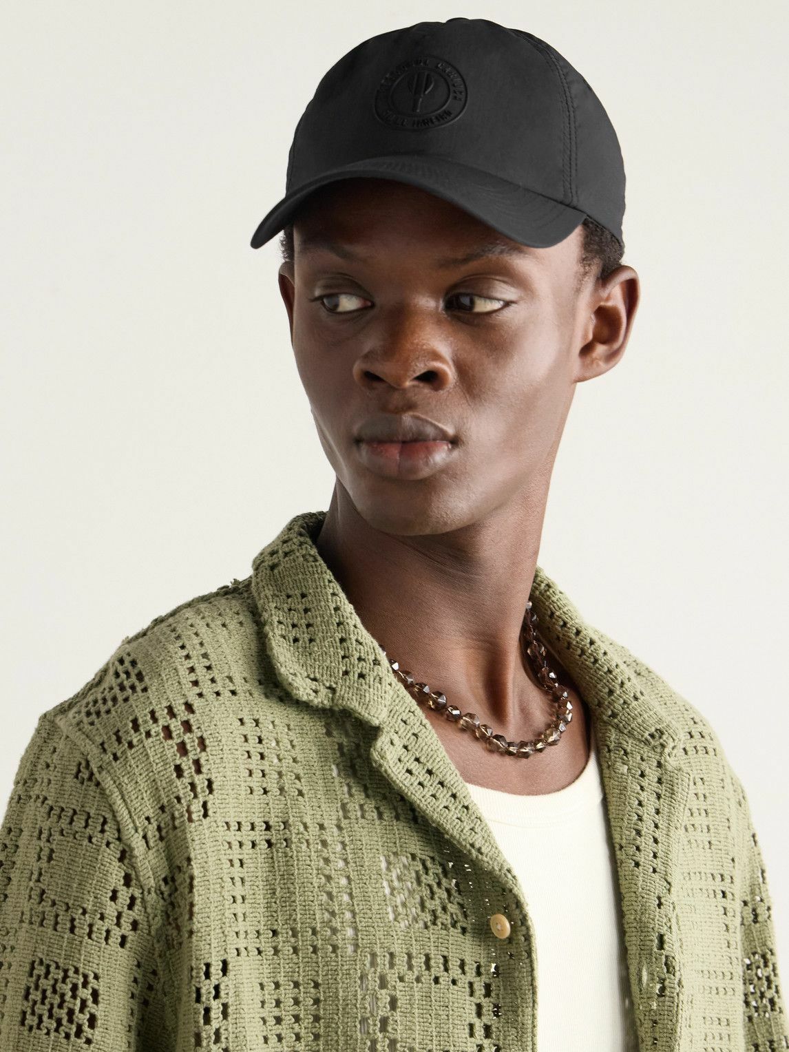 Frescobol Carioca - Logo-Appliquéd Shell Baseball Cap Frescobol Carioca