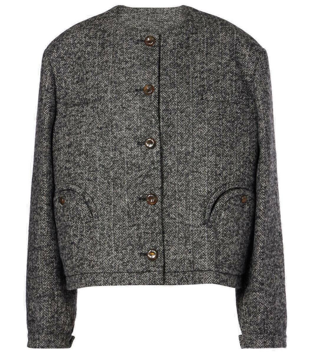 Blazé Milano Lottus Gliss wool-blend jacket Blaze Milano