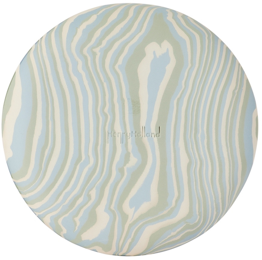 Henry Holland Studio SSENSE Exclusive Blue & Green Side Plate Henry ...