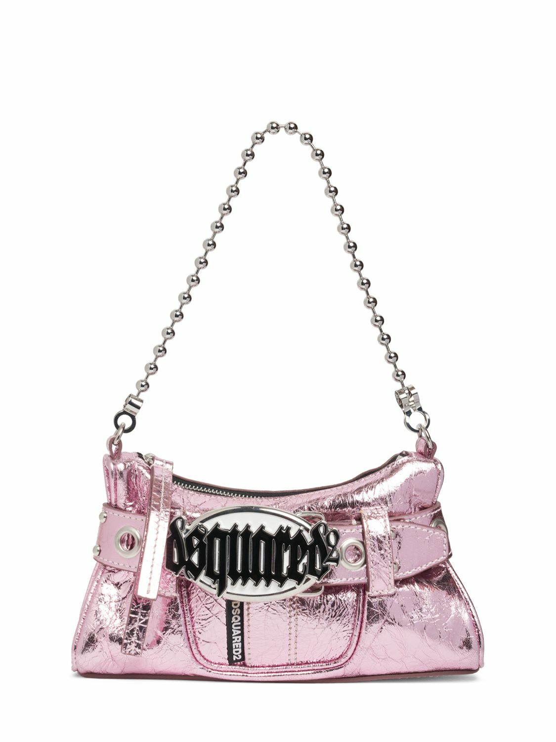 DSQUARED2 - Gothic Dsquared2 Leather Shoulder Bag Dsquared2