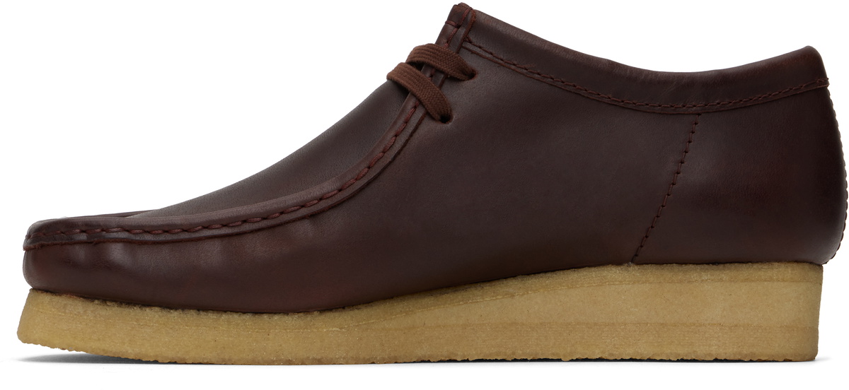 Clarks Originals Burgundy Wallabee Derbys Clarks Originals