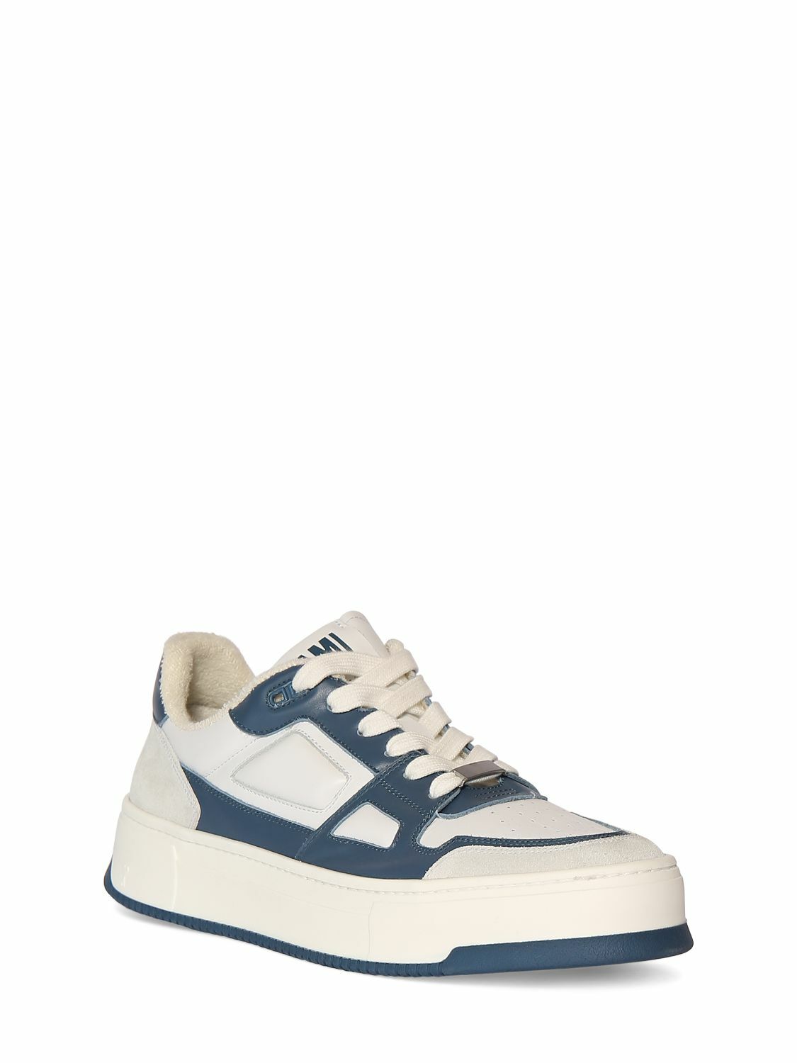 AMI PARIS - New Arcade Leather Low Top Sneakers AMI