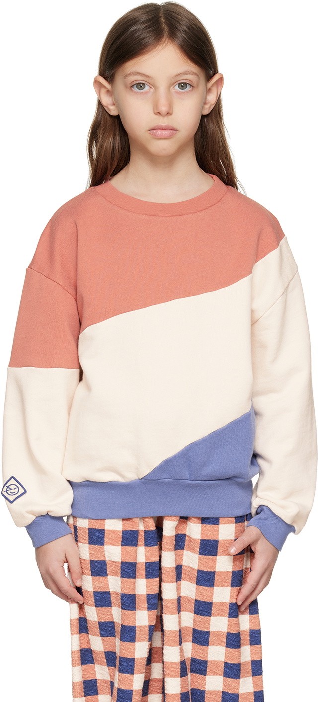Wynken Kids Multicolor Wave Sweatshirt Wynken