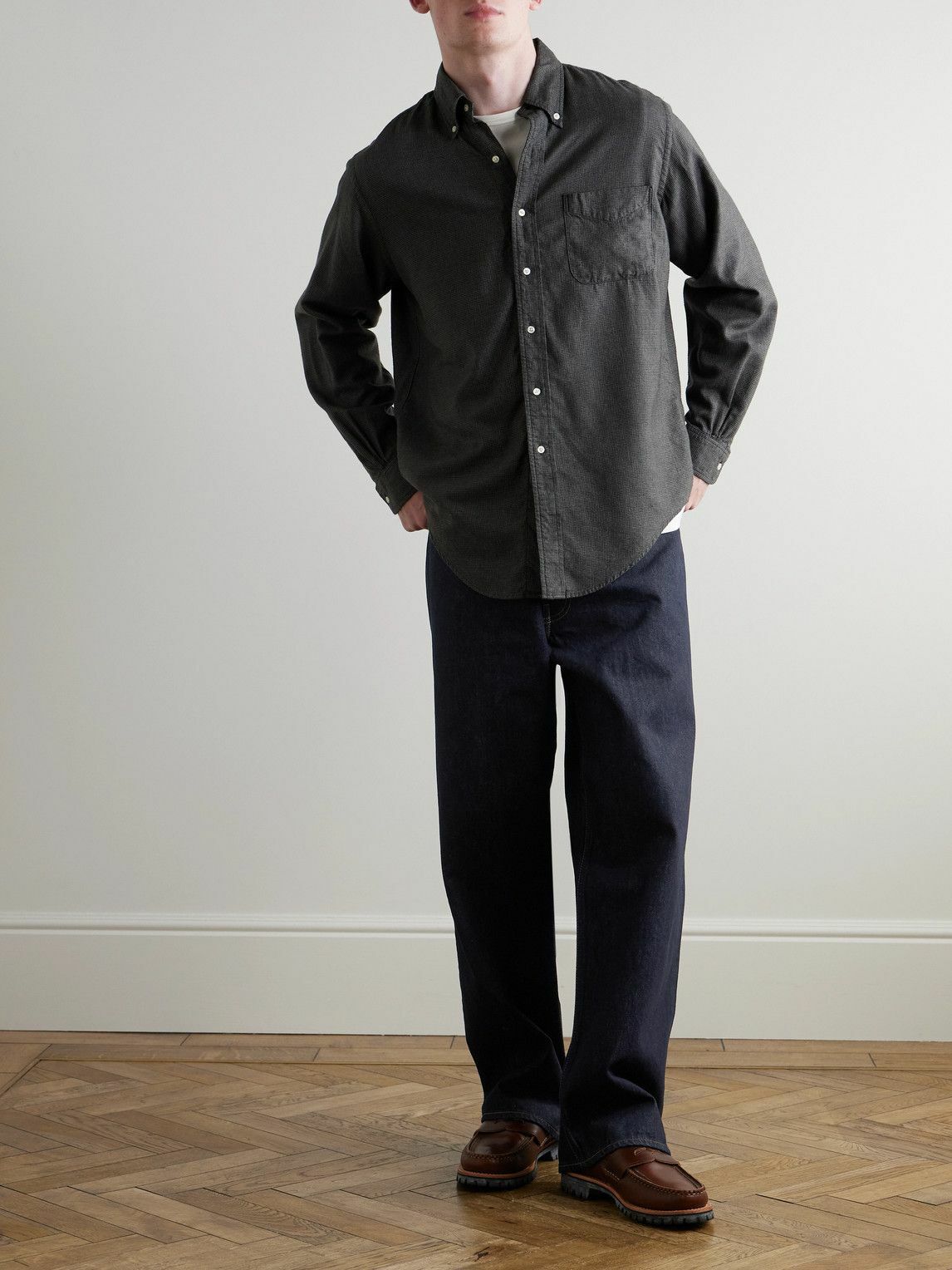 OrSlow - Super Dad's Straight-Leg Jeans - Blue orSlow OrSlow - Super Dad's Straight-Leg Jeans - Blue orSlow