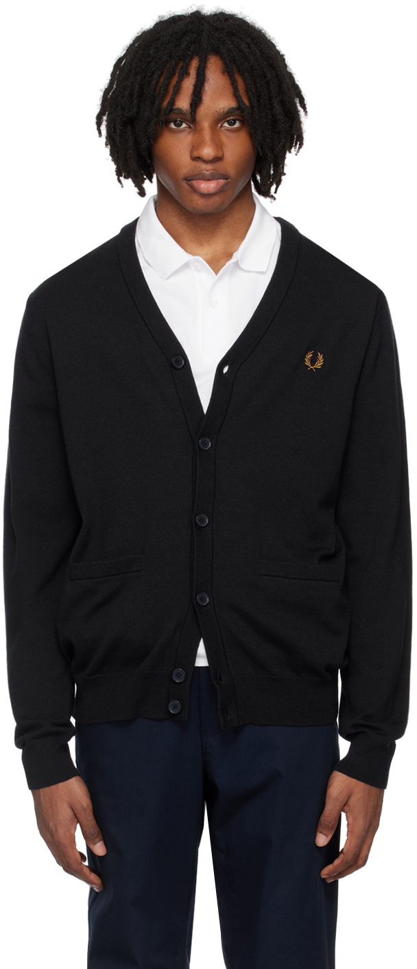 Fred Perry Navy Classic Cardigan Fred Perry