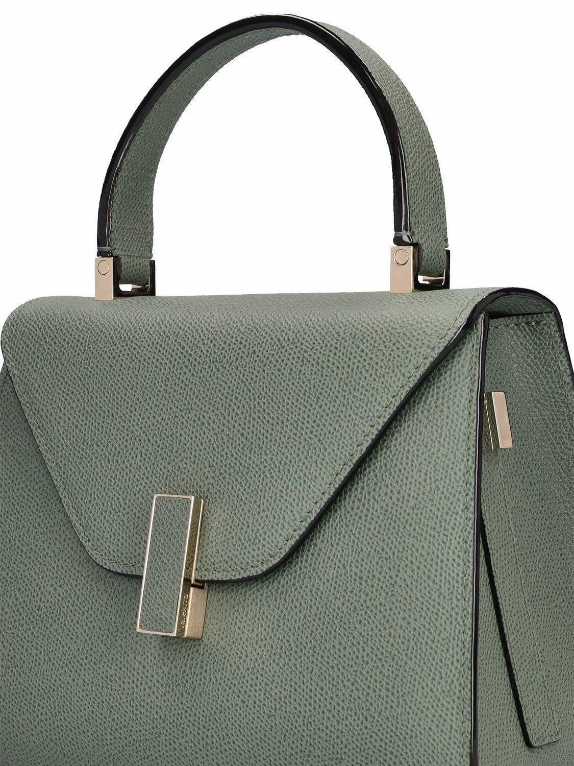 VALEXTRA - Mini Iside Grained Leather Bag Valextra