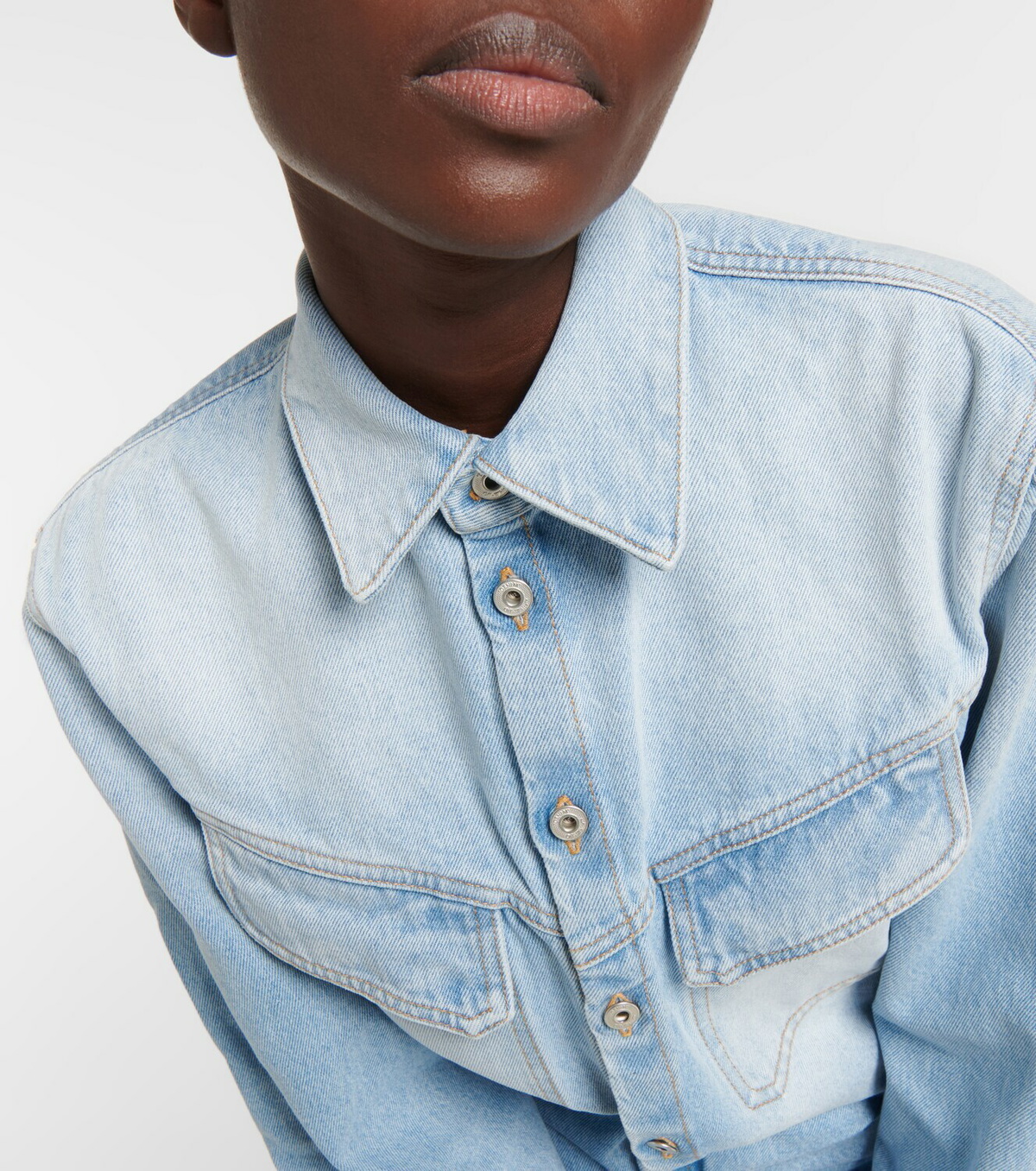 Off-White - Denim shirt dress Off-White