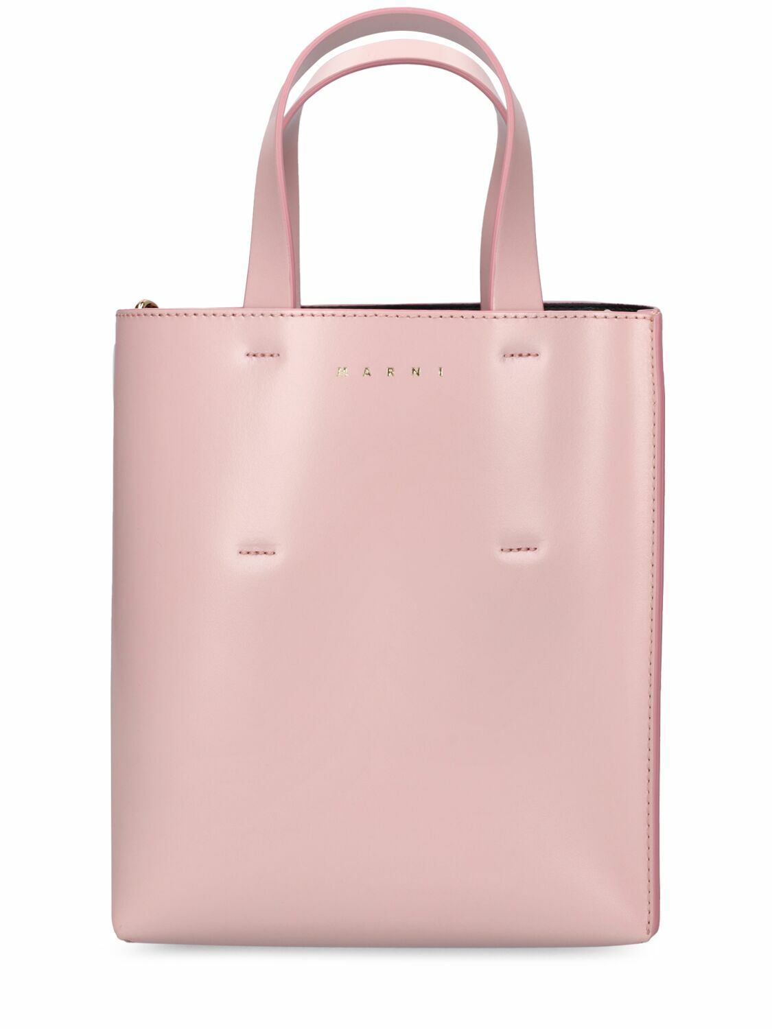 MARNI - Mini Museo Leather Top Handle Bag Marni