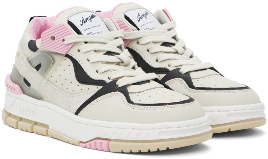 Axel Arigato Beige & Pink Astro Sneakers Axel Arigato