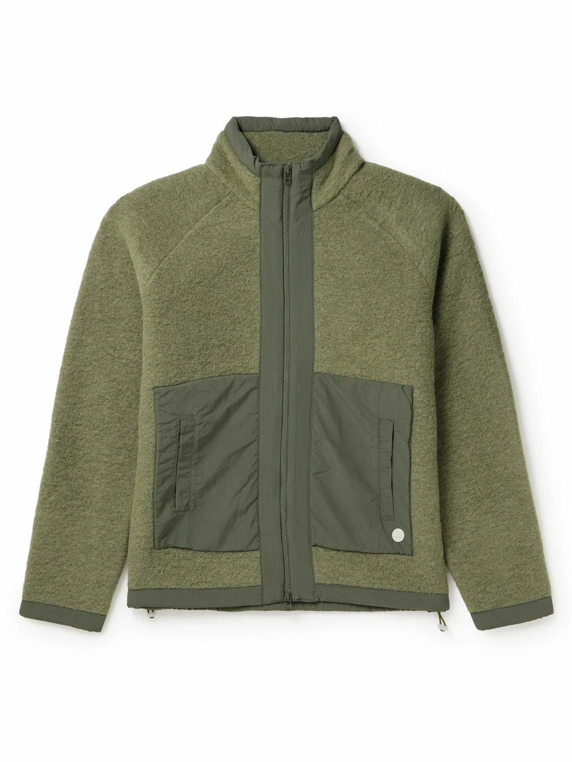 Folk - Signal Fleece and Shell Jacket - Green Folk