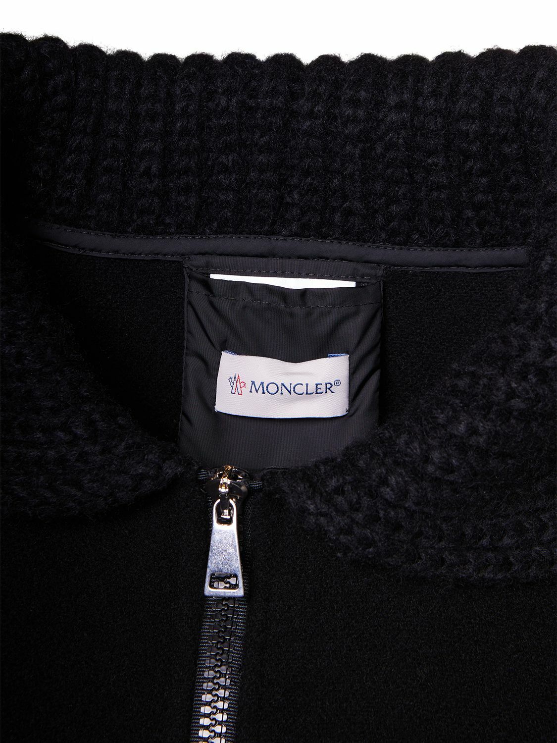 MONCLER - Wool Cape Moncler